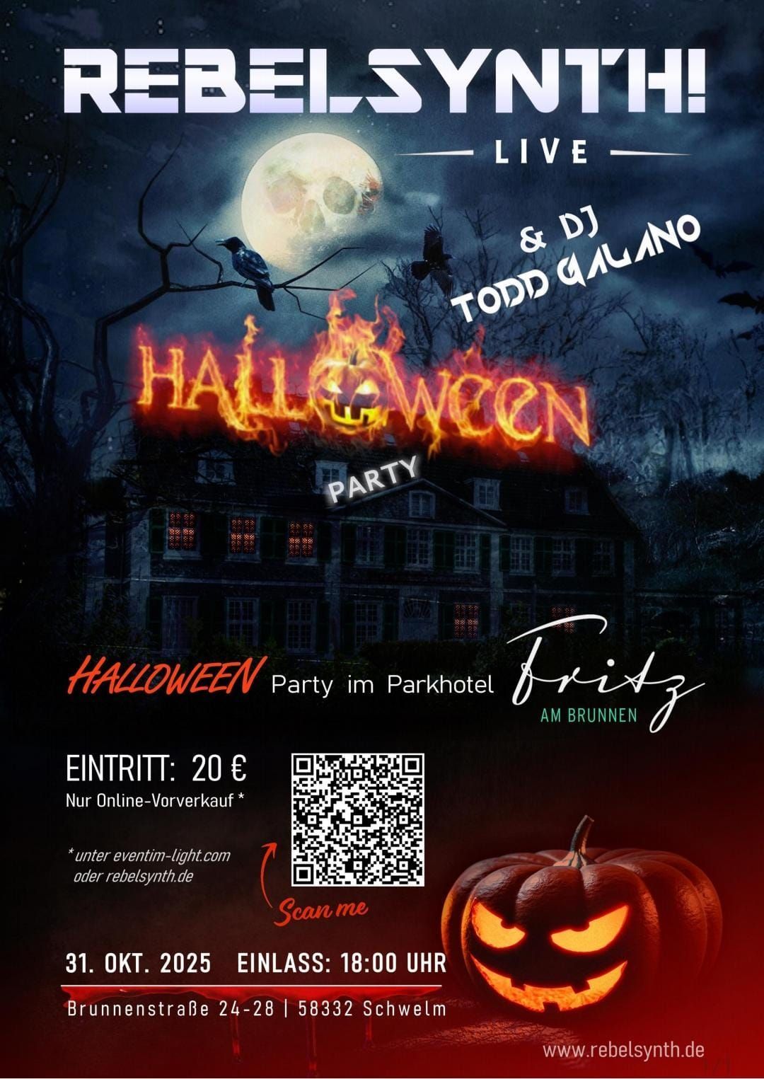 Detailansicht - Halloween Party 2025